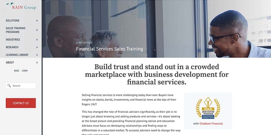 Top 5 Financial Advisor Sales Training Programs for 2023 | The Sales Blog